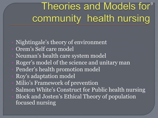 Community health nursing approaches | PPTX