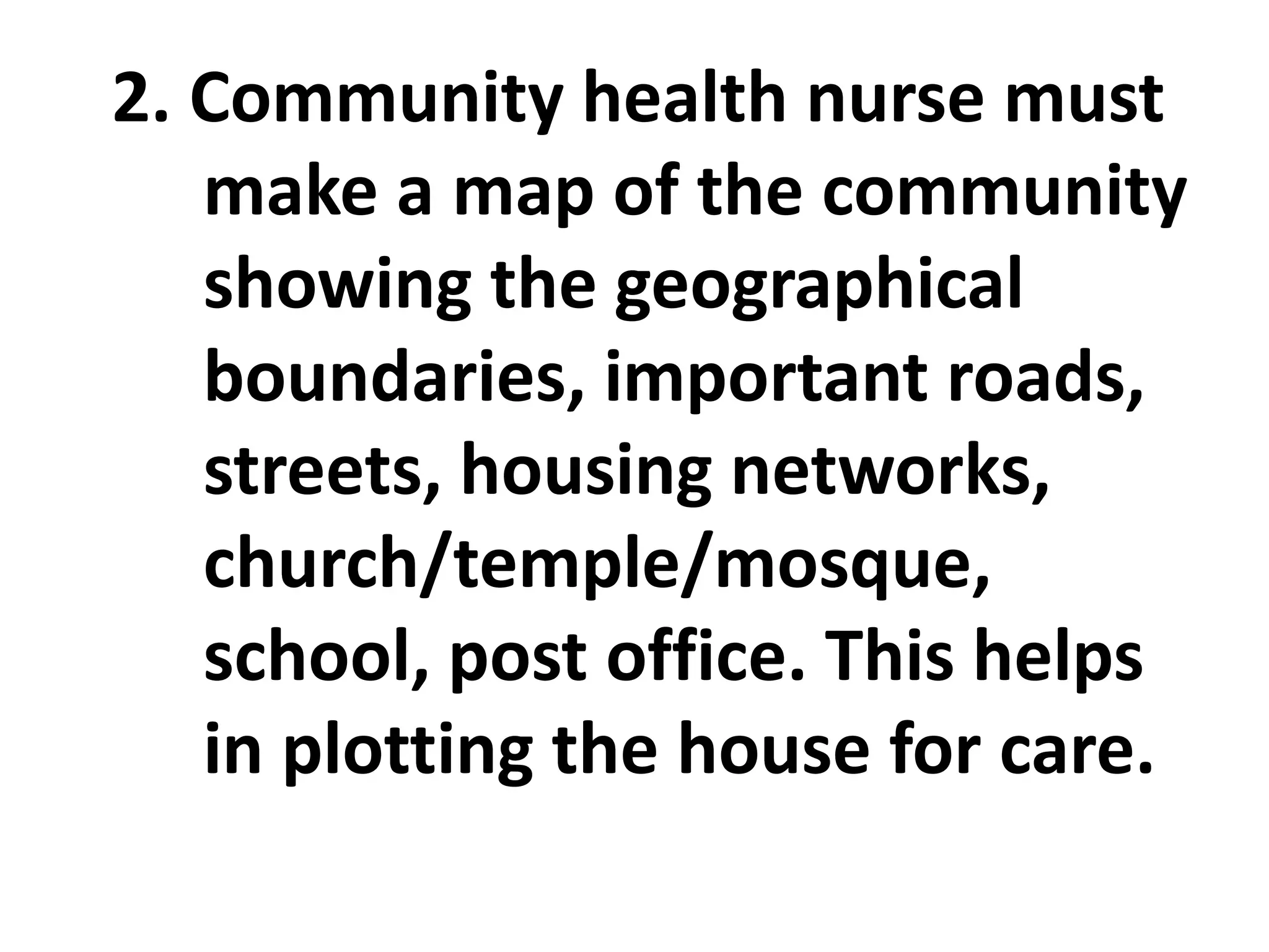 COMMUNITY HEALTH NURSING - PROCESS | PPTX