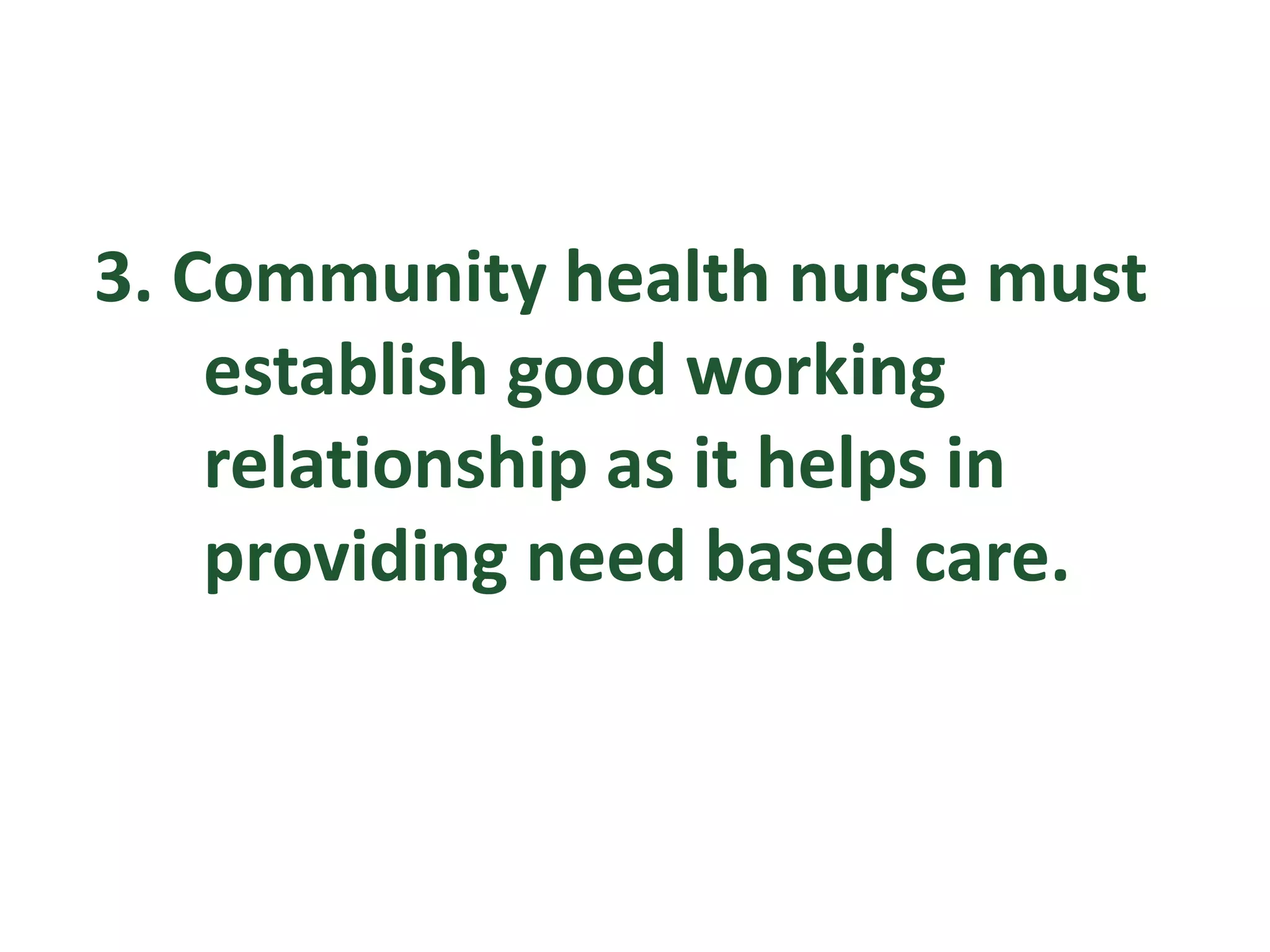 COMMUNITY HEALTH NURSING - PROCESS | PPTX