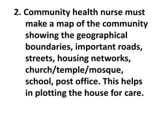 COMMUNITY HEALTH NURSING - PROCESS | PPTX