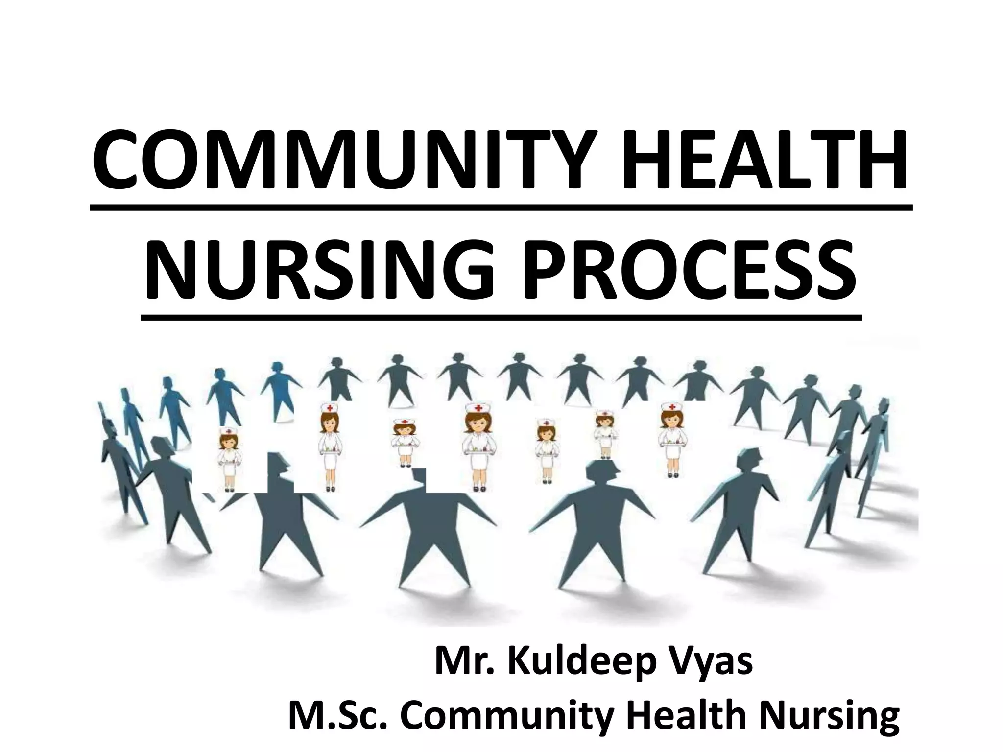 Community health nursing process | PPTX