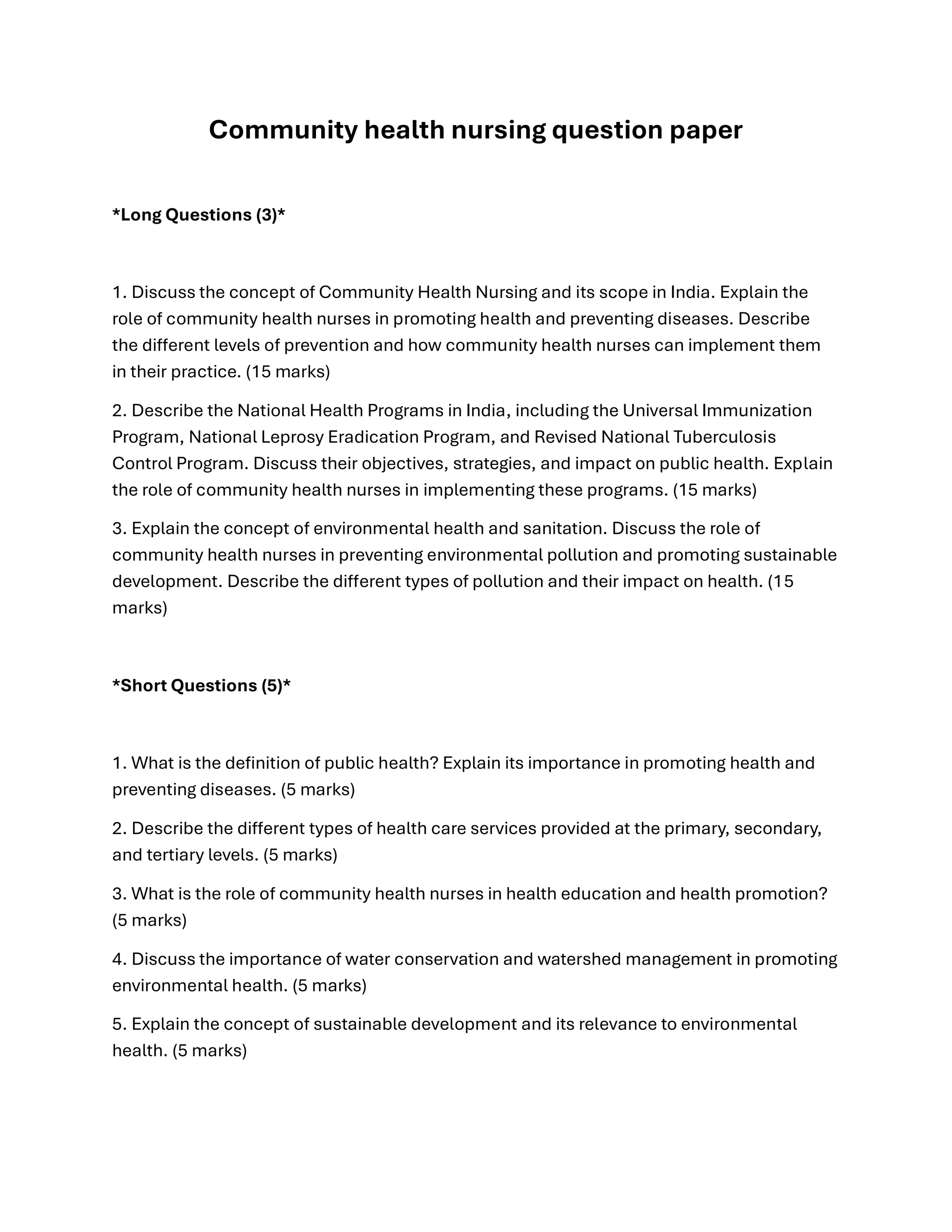 community health nursing question paper 1.pdf