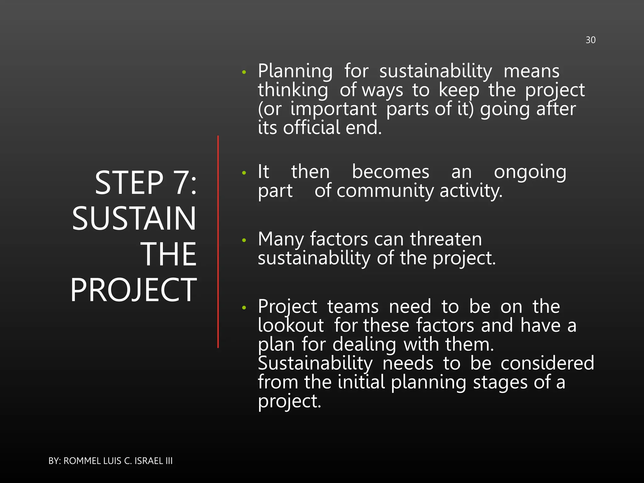 Community Health Project Planning, Implementation, Monitoring, and Evaluation | PPTX