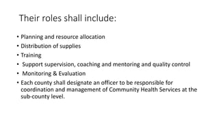 Community Health Services 2 (2).pptx for community health | PPTX