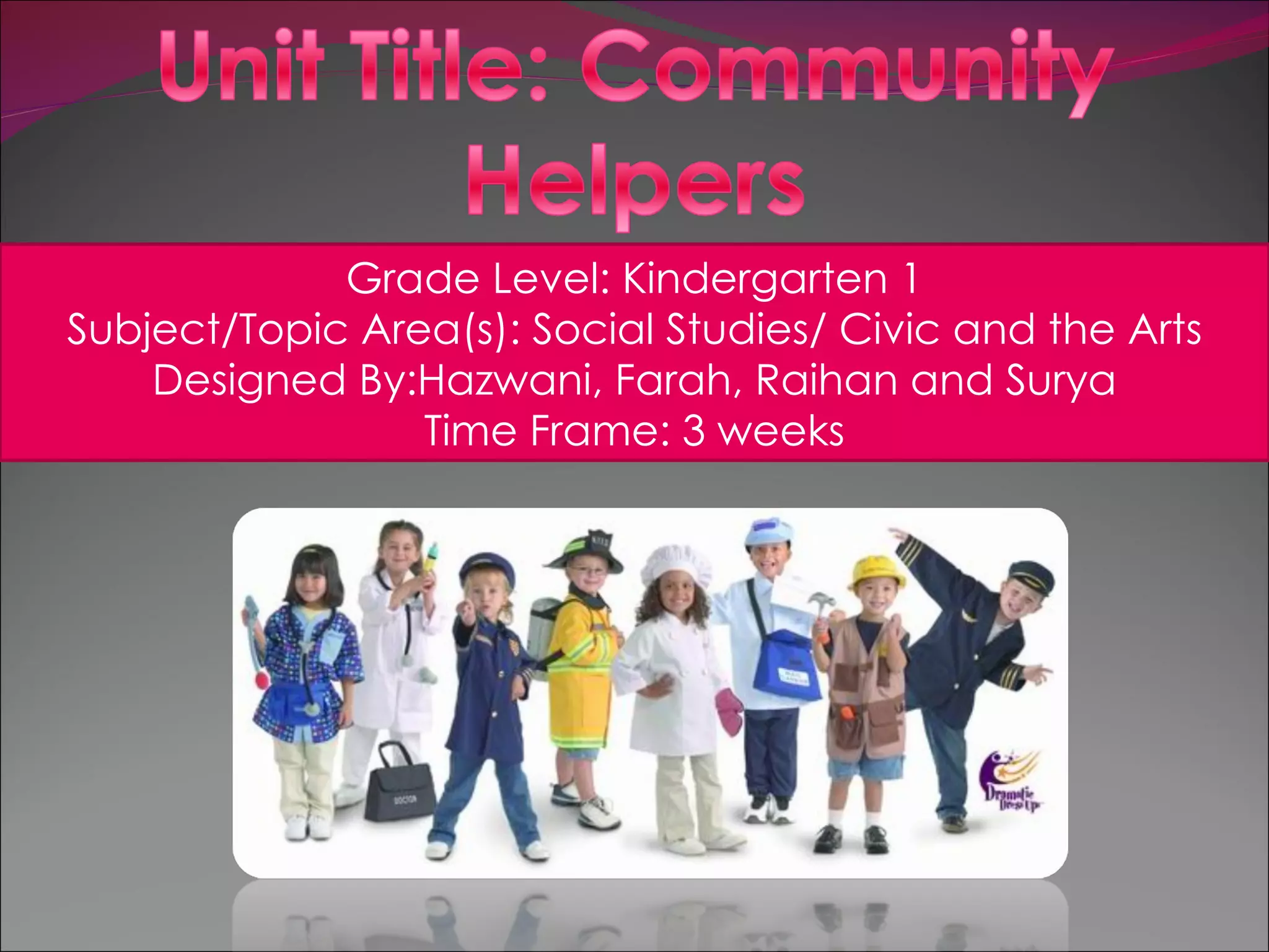 Community Helper Slides | PPT