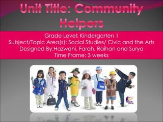 Community Helper Slides | PPT