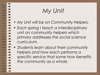 Community helpers | PPT
