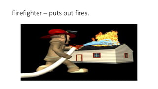 Community helpers powerpoint 1 | PPTX