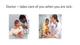 Community helpers powerpoint 1 | PPTX