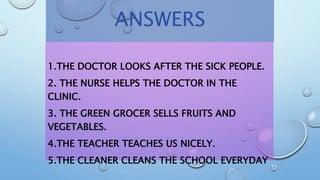 Community Helpers PPT | PPT