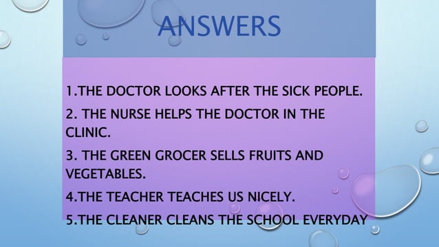 Community Helpers PPT | PPT