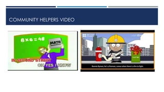 Community helpers power point | PPTX