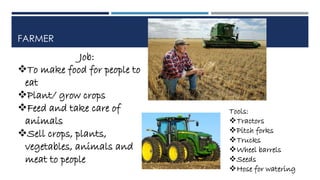 Community helpers power point | PPTX