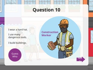 Community Helpers PowerPoint Game activities.ppt