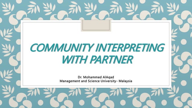 community interpreting WITH PARTNER.pptx