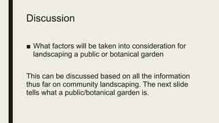 community landscaping 2023 a.pptx advance | PPT