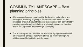 community landscaping 2023 a.pptx advance | PPTX | Developmental Sites ...