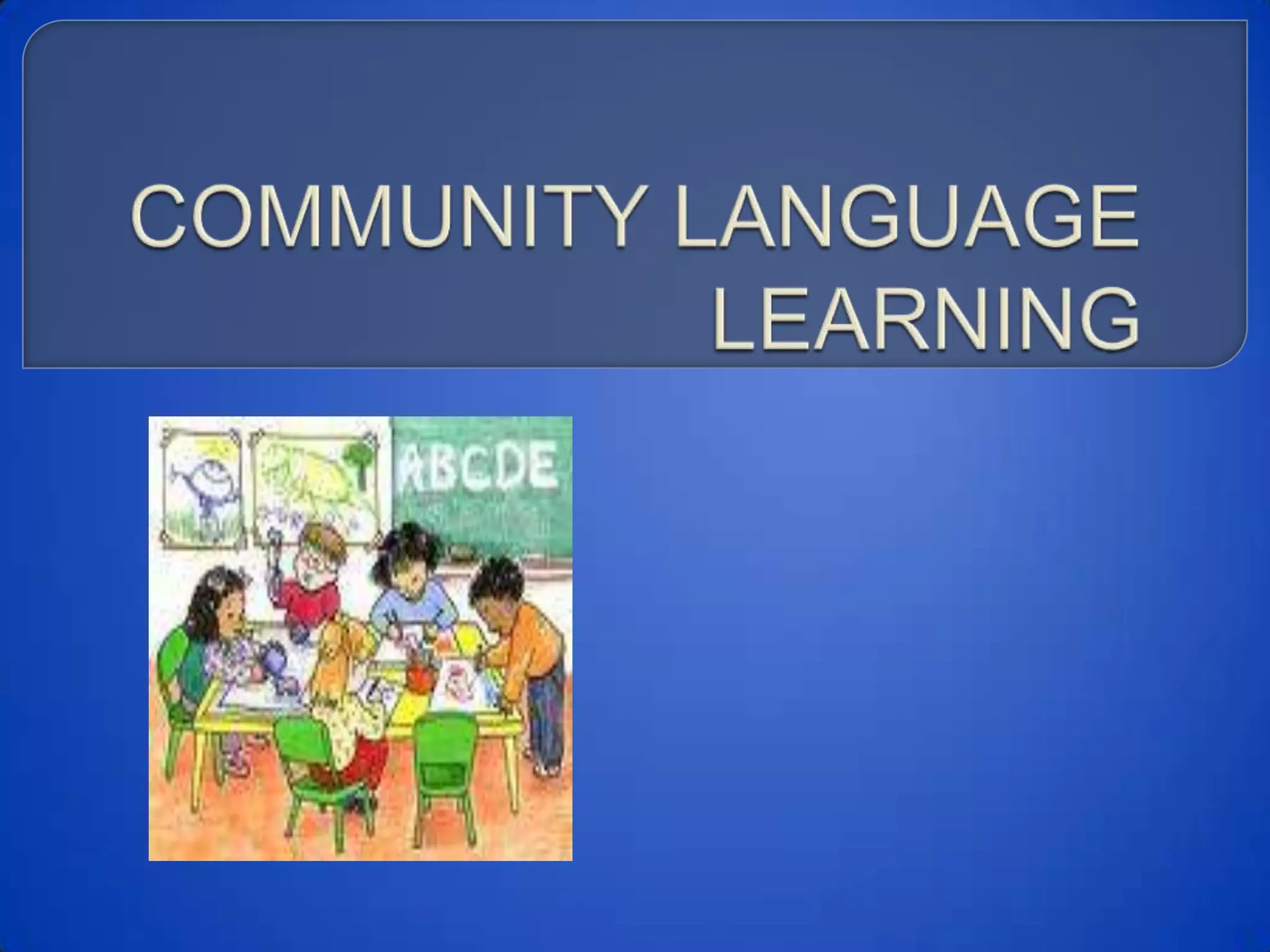 Community language learning | PPTX | Workshops and Classes | Hobbies ...
