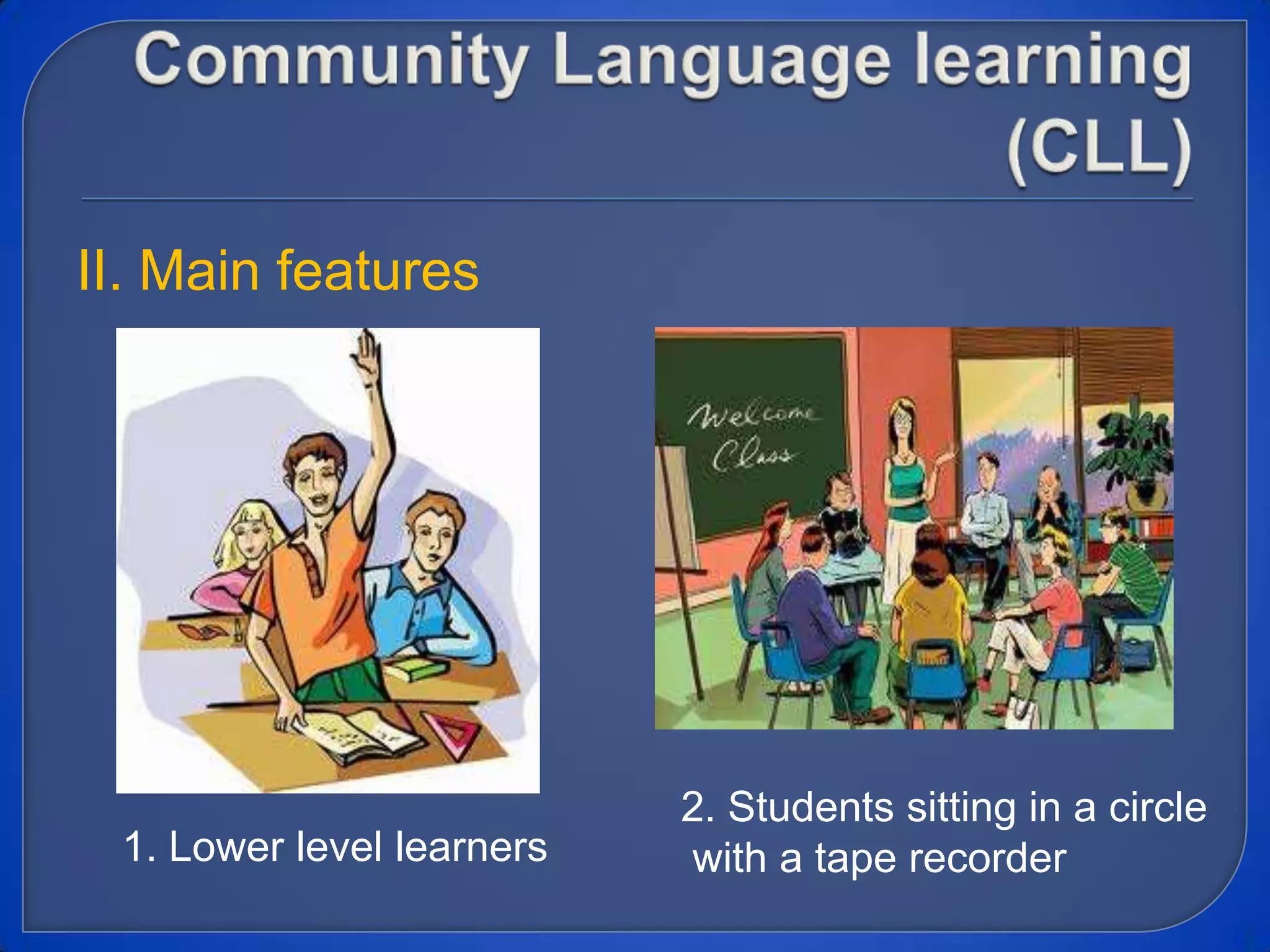 Community language learning | PPTX