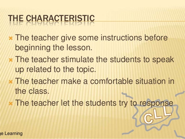 Community Language Learning Community Language Learning