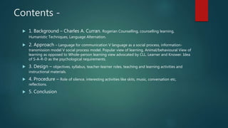 Community language learning | PPT