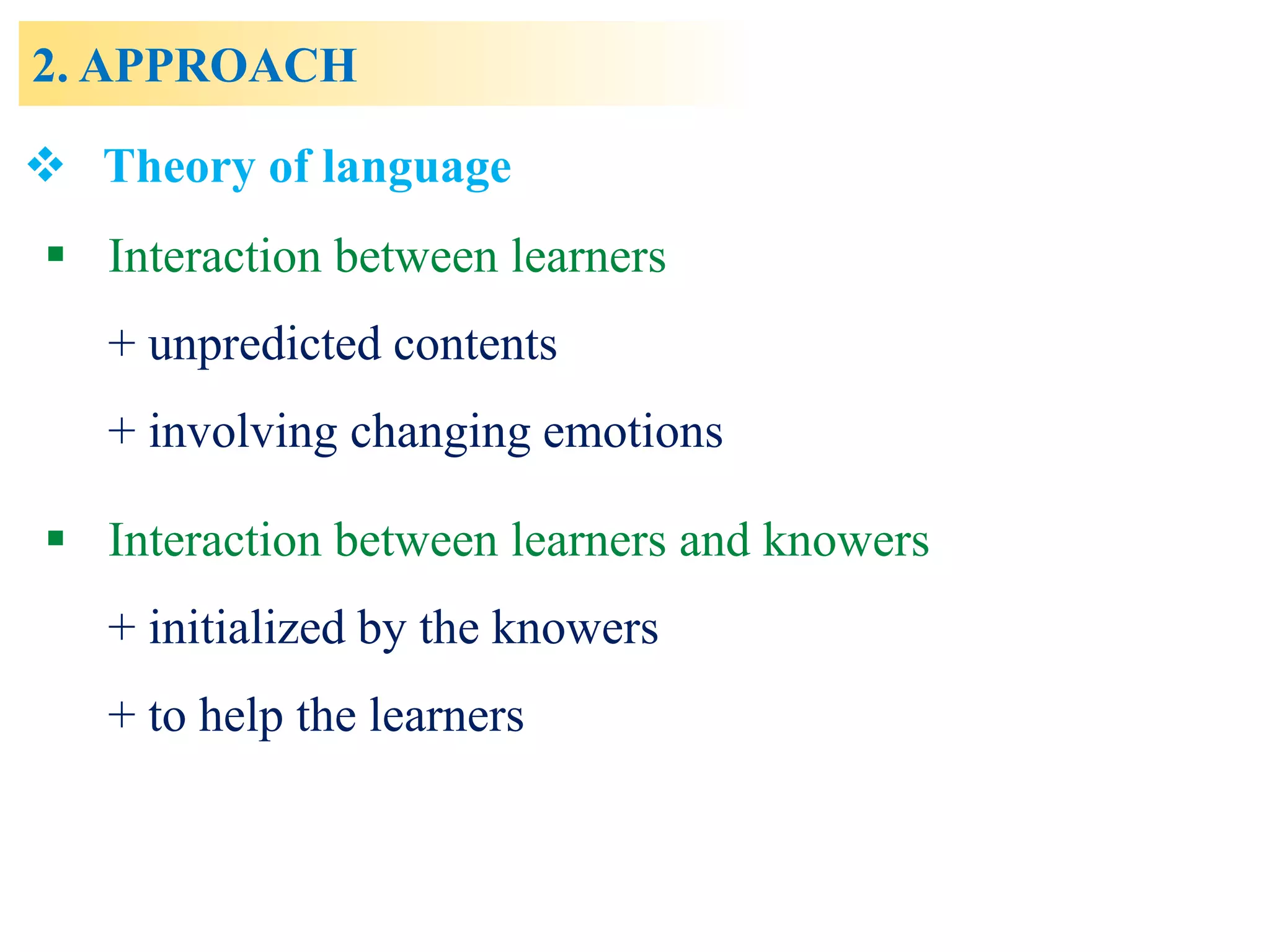 Community language learning (CLL) | PPTX