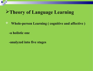 Community language learning_cll1_son | PPT