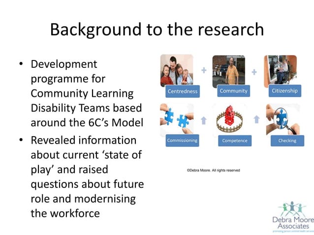 Community learning disability teams debra moore associates | PPT