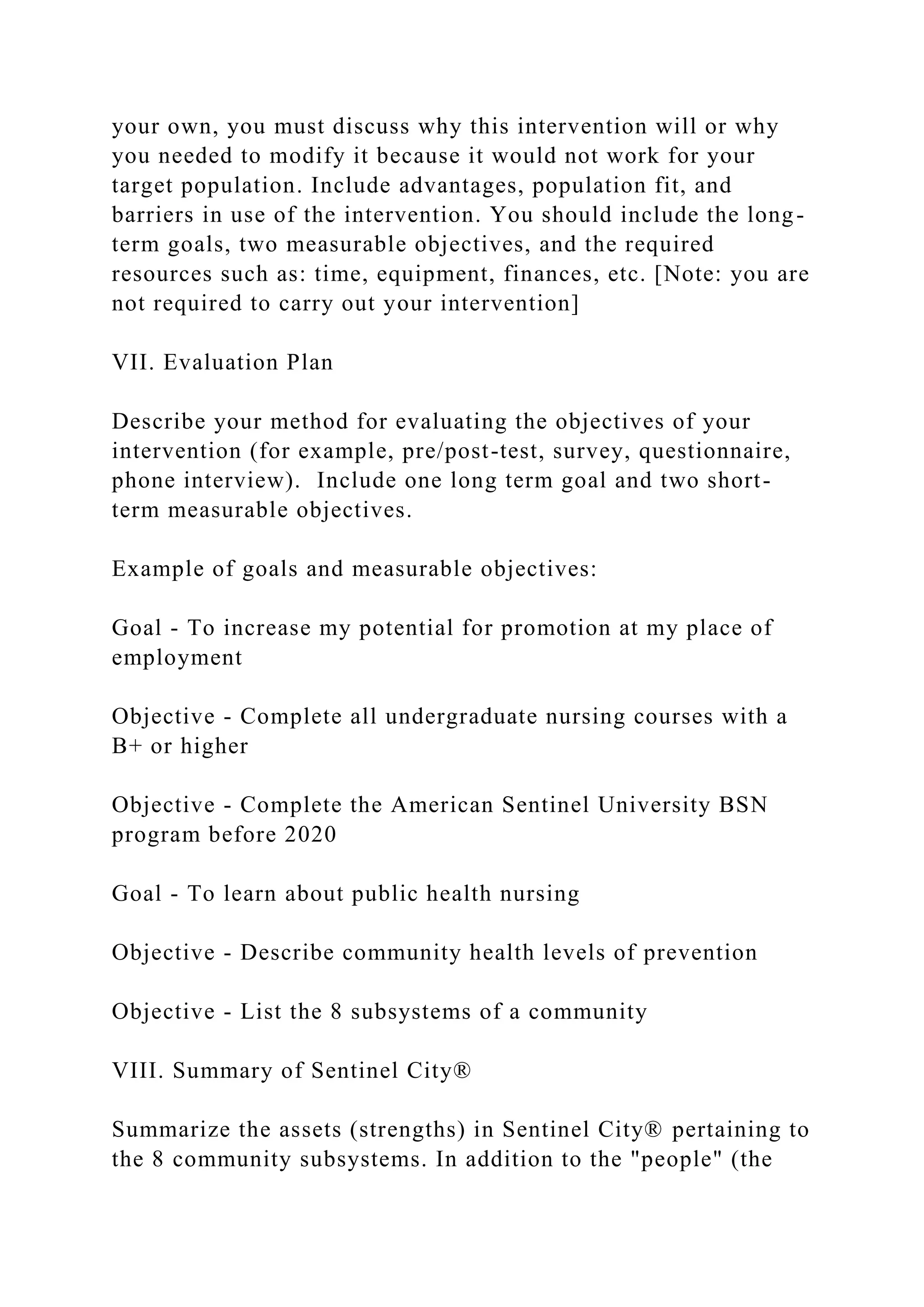 Community Level Interventions The windshield survey summary .docx