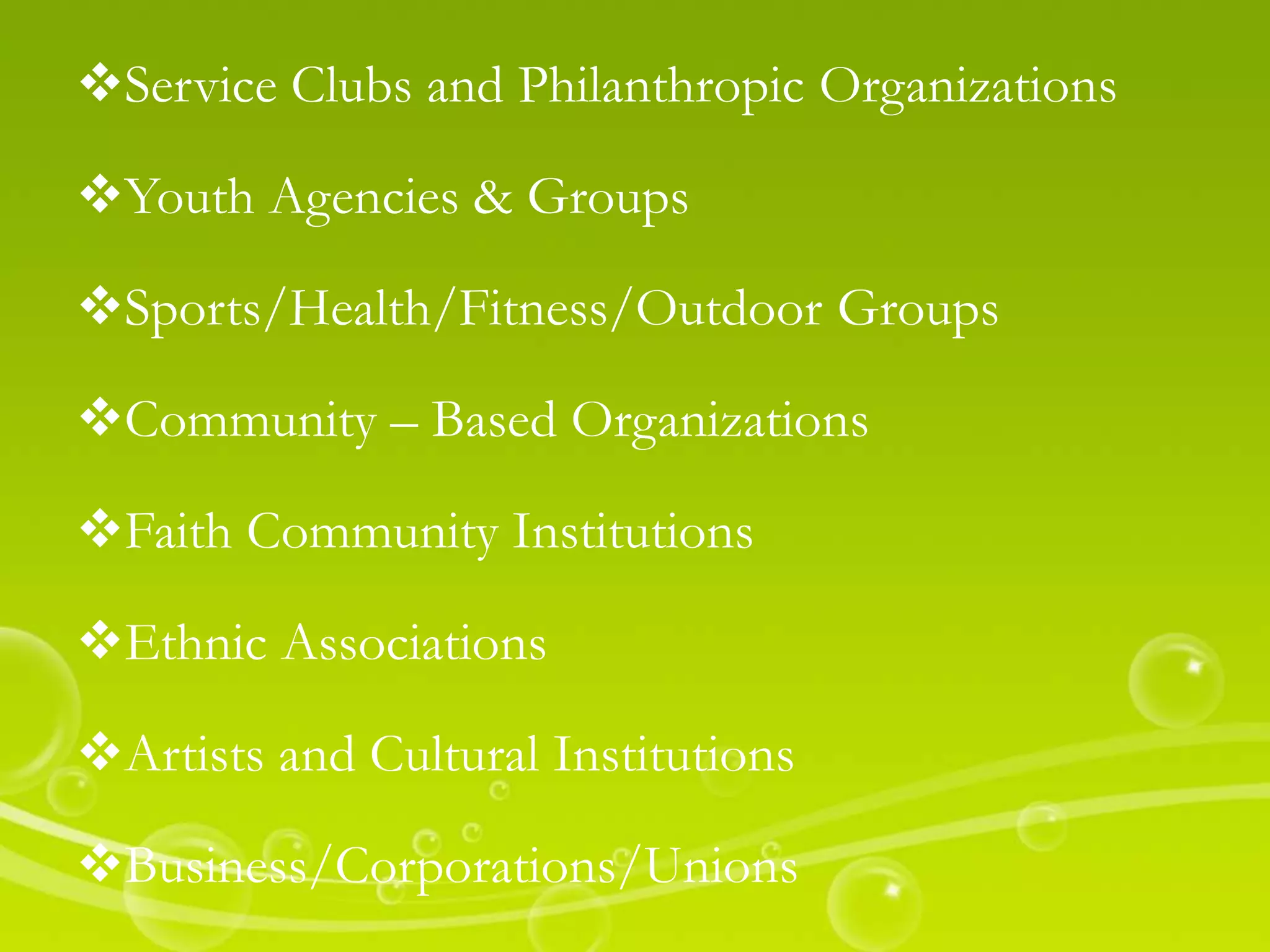 Community linkages | PPTX