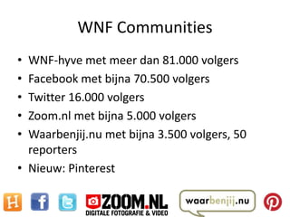 Community management WNF | PPTX | Social Networking | Internet