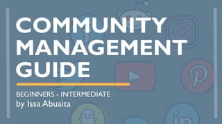 Community management guide | PPT