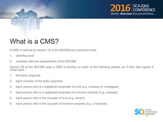 Community Management Statements | PPTX