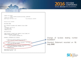 Community Management Statements | PPTX