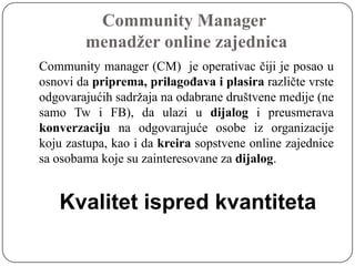 Community manager | PPTX