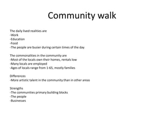 Community mapping | PPTX