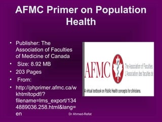 Community medicine free internet sources | PPT