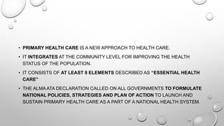 Community medicine concept | PPTX