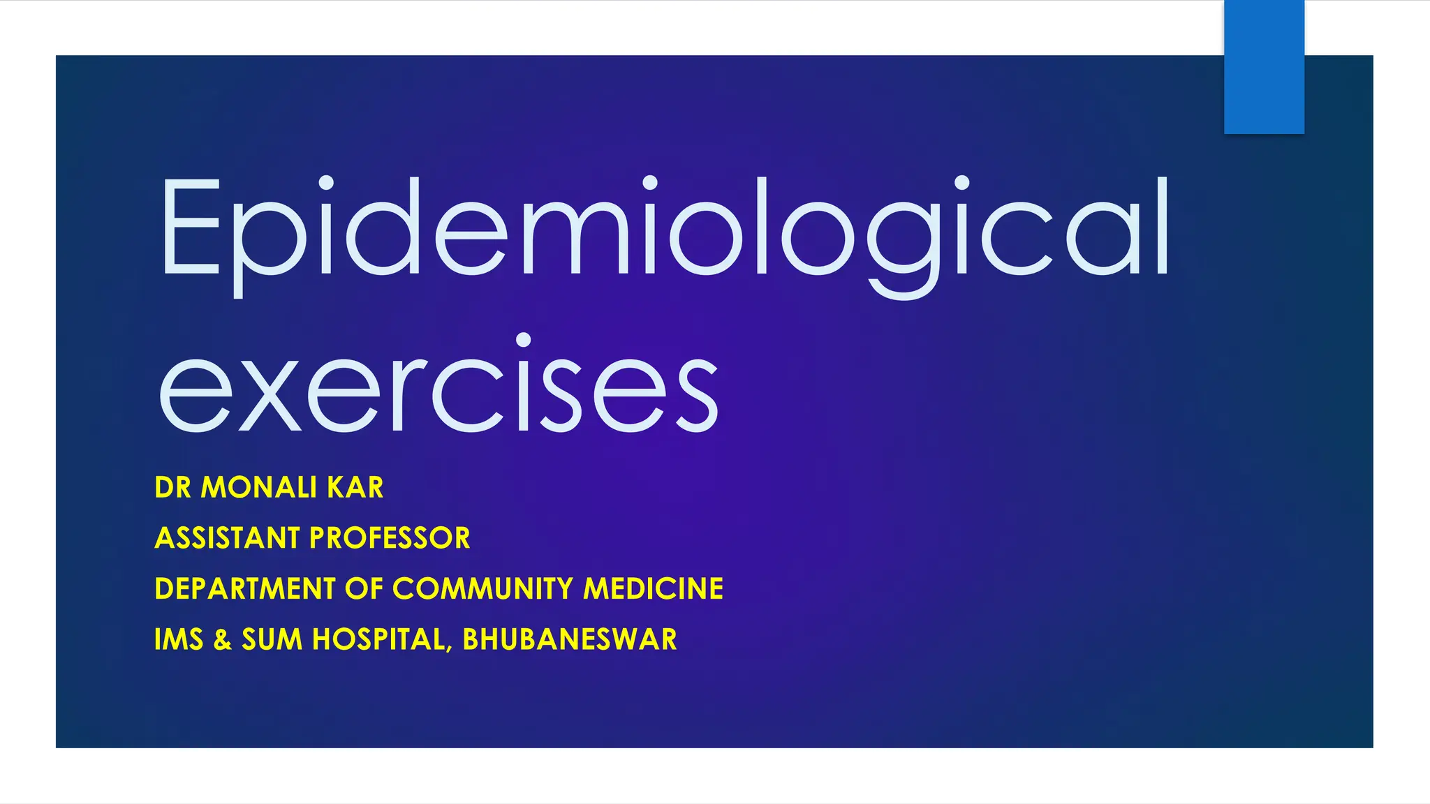 community medicine epidemiological examples.pptx