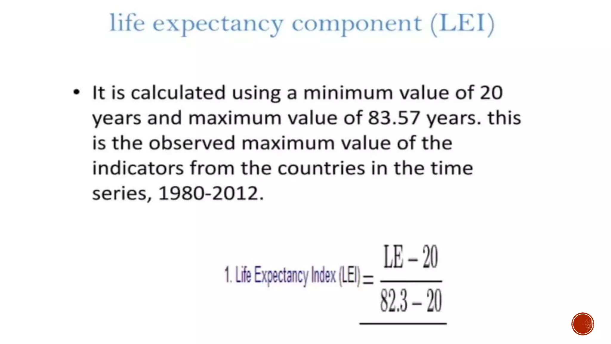 Physical Quality of life index(PQLI) and Human Developmental Index(HDI ...