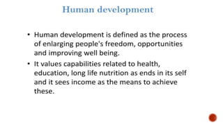 Physical Quality of life index(PQLI) and Human Developmental Index(HDI ...