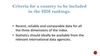 Physical Quality of life index(PQLI) and Human Developmental Index(HDI ...