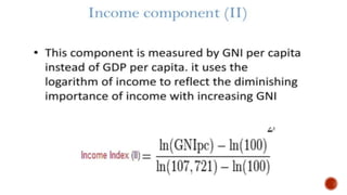 Physical Quality of life index(PQLI) and Human Developmental Index(HDI ...