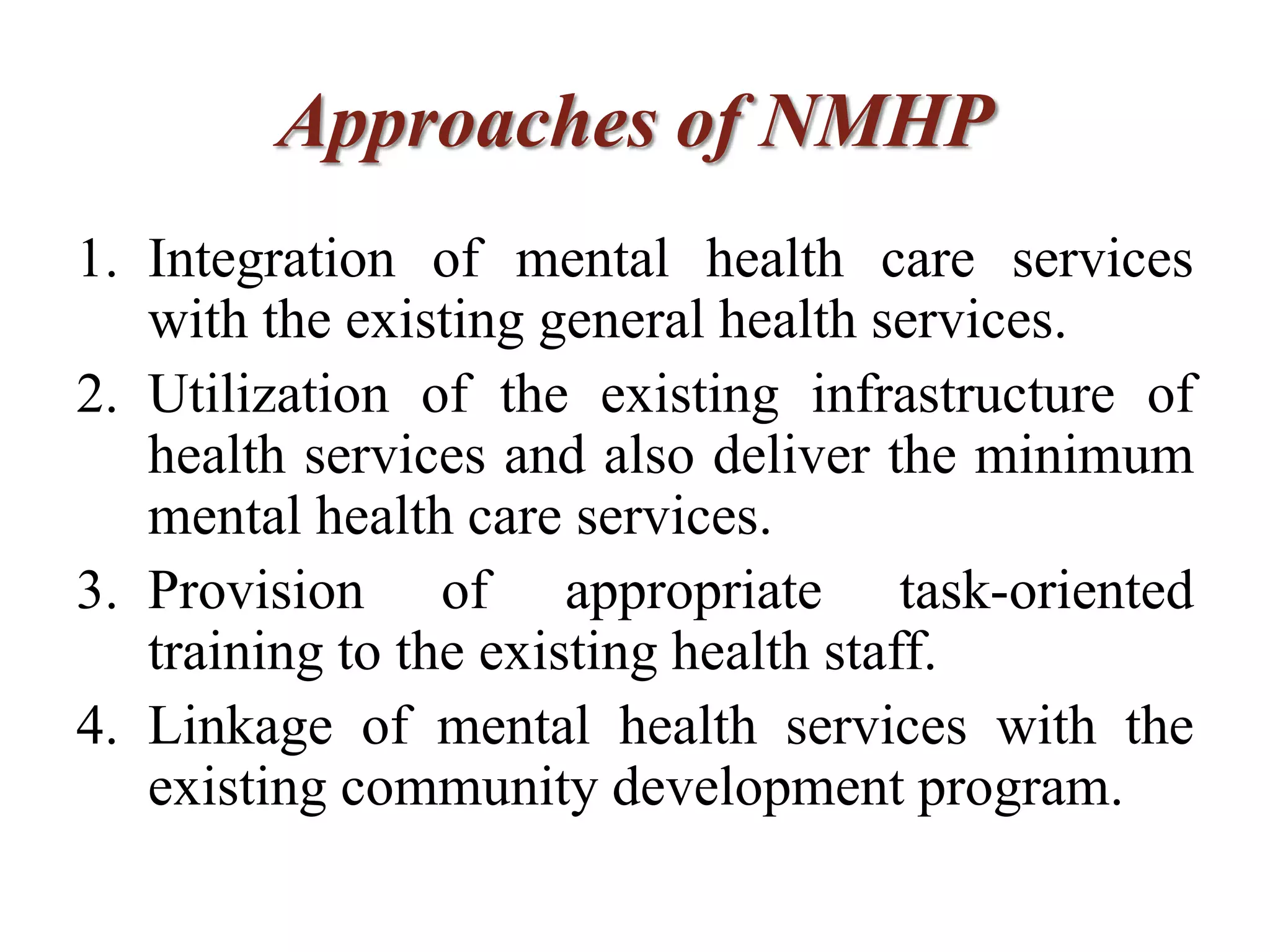 Community mental health nursing | PPTX