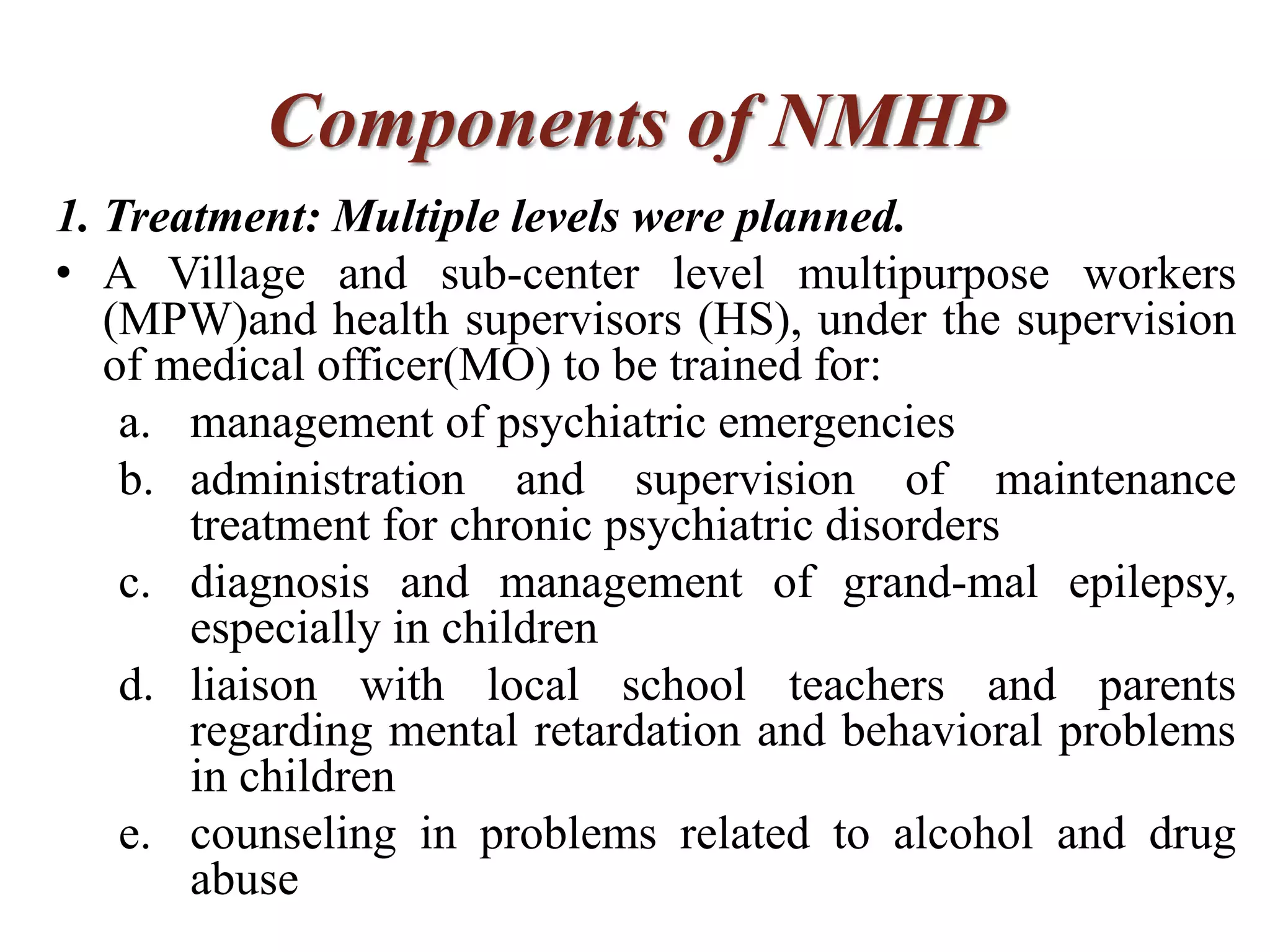 Community mental health nursing | PPTX