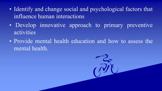 Community mental health | PPTX