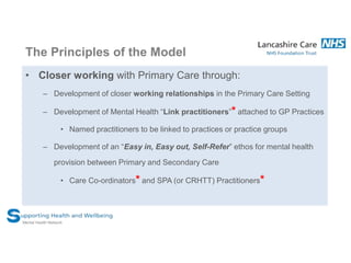 Dr Leon Le Roux - Introducing the framework for community mental health ...