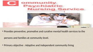 Community Mental Health Nursing/Care.ppsx