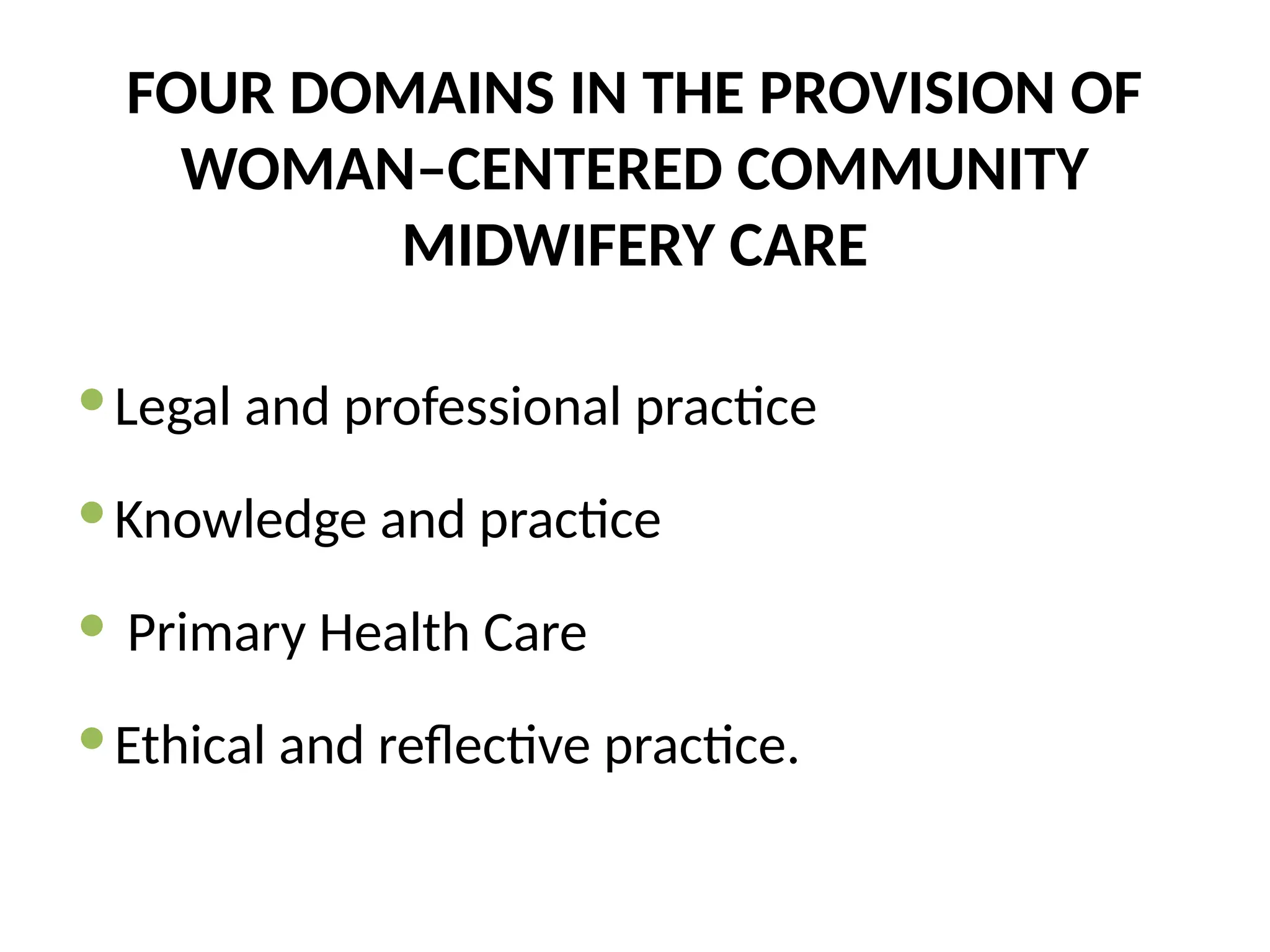 COMMUNITY MIDWIFERY CARE. in undergraduatespptx | PPTX