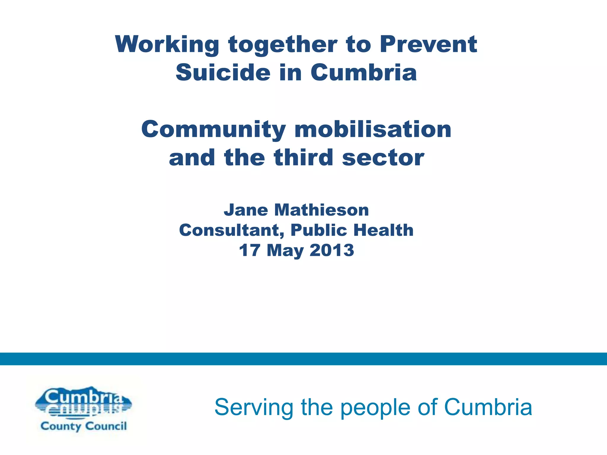 Jane Mathieson & Phil Robinson | PPTX | Non-Profit Organizations ...